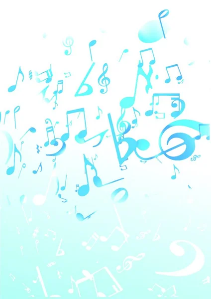 Swirl music notes — Stock Vector © johny007pandp #15438483