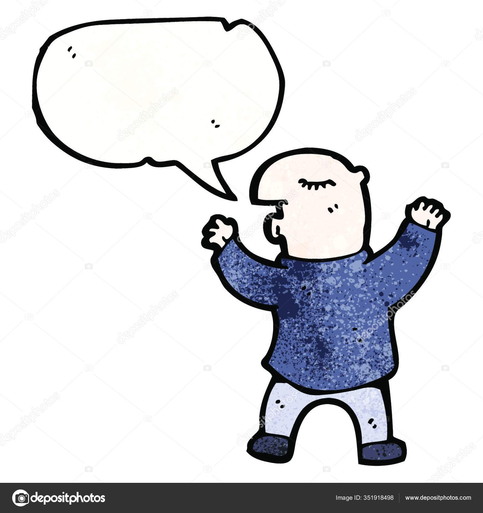 Hand Drawn Cartoon Illustration White Background Stock Vector Image by ...