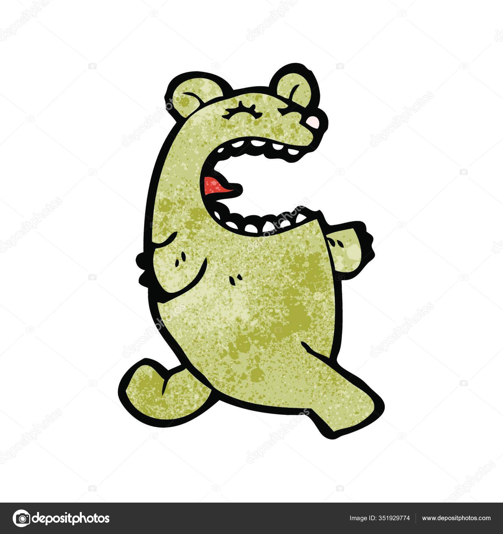 Cartoon Illustration Isolated White Background Stock Vector Image by ...