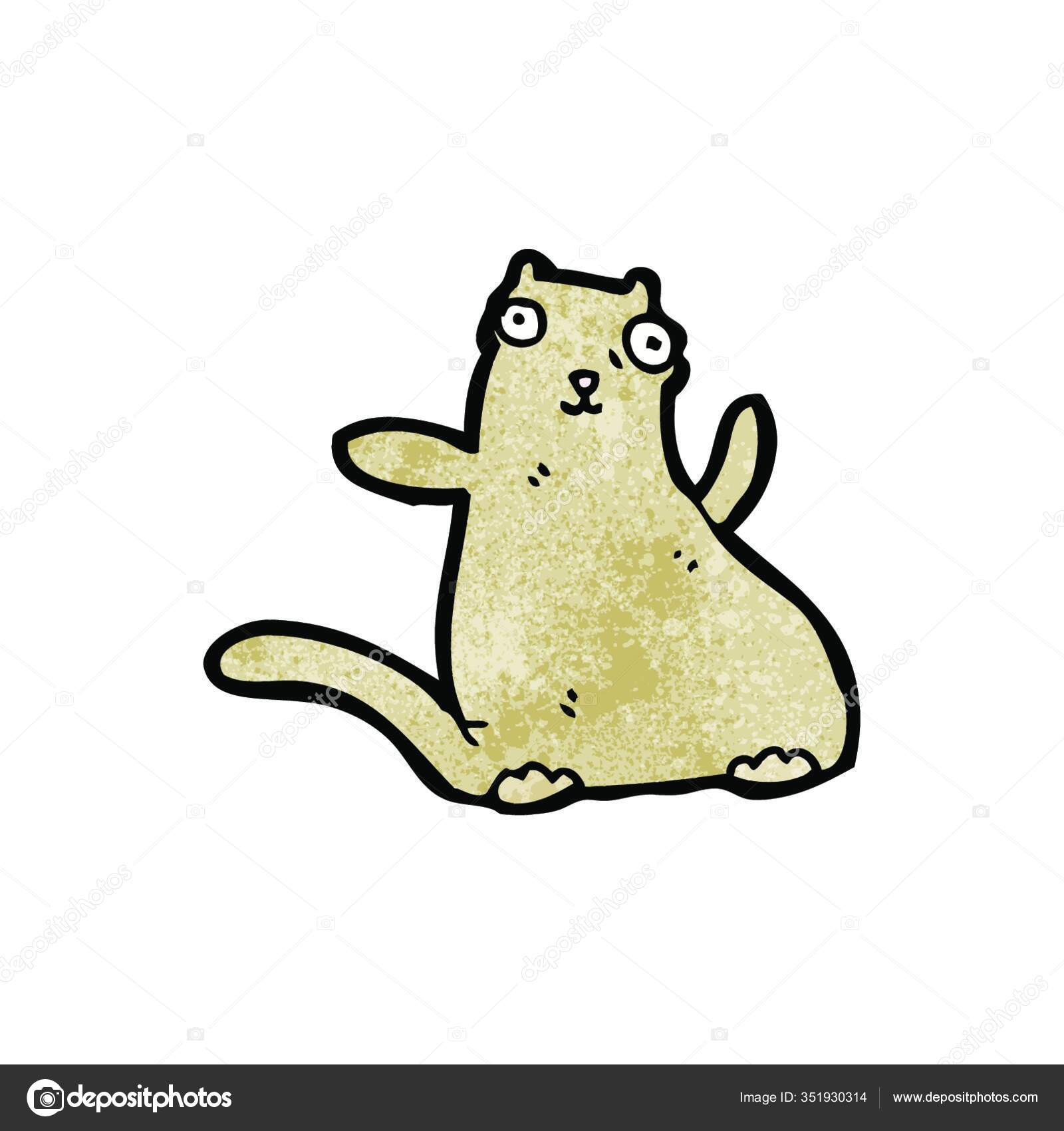 Cartoon Illustration Isolated White Background Stock Vector Image by ...