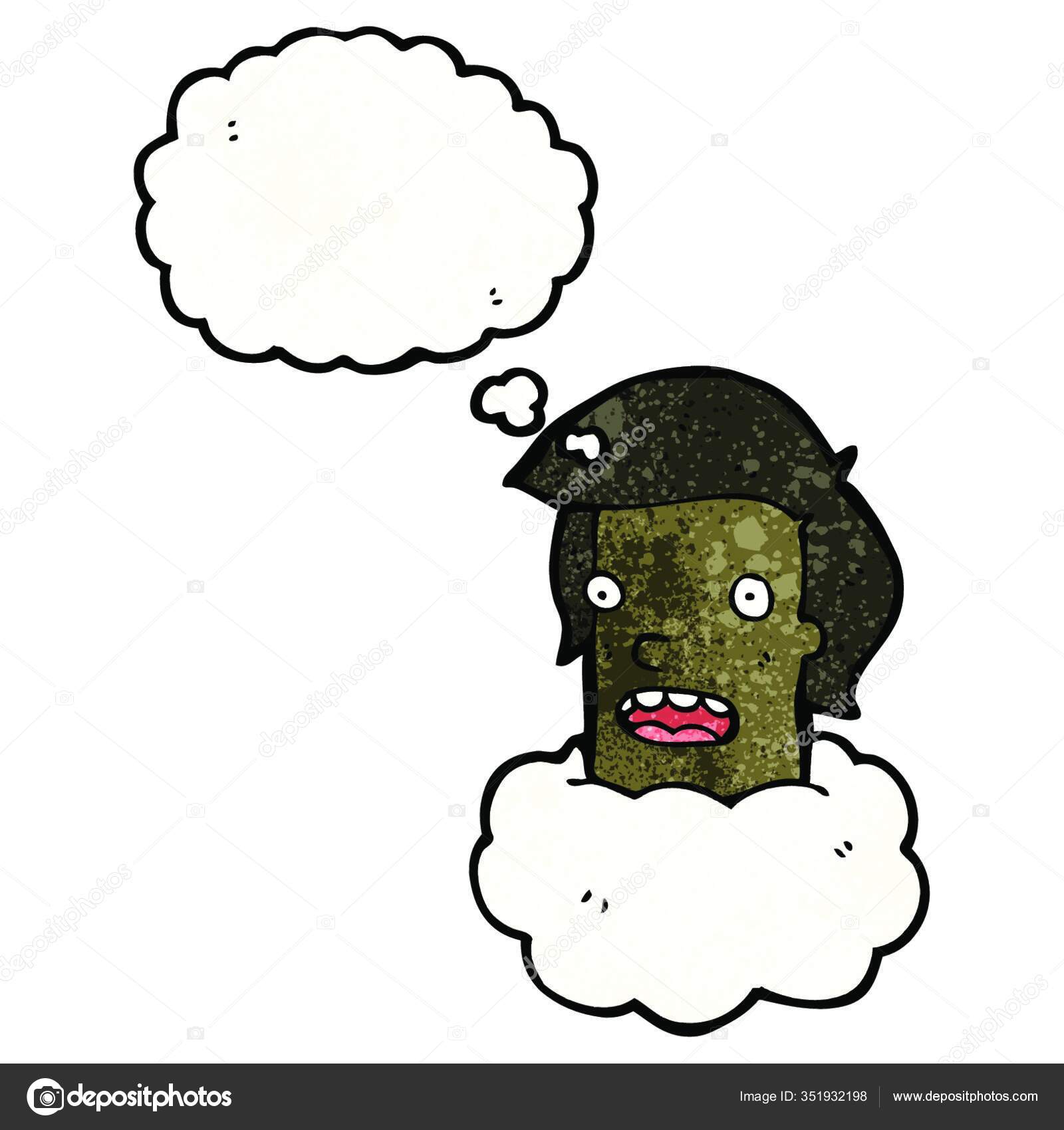 Cartoon Illustration Isolated White Background Stock Vector Image by ...