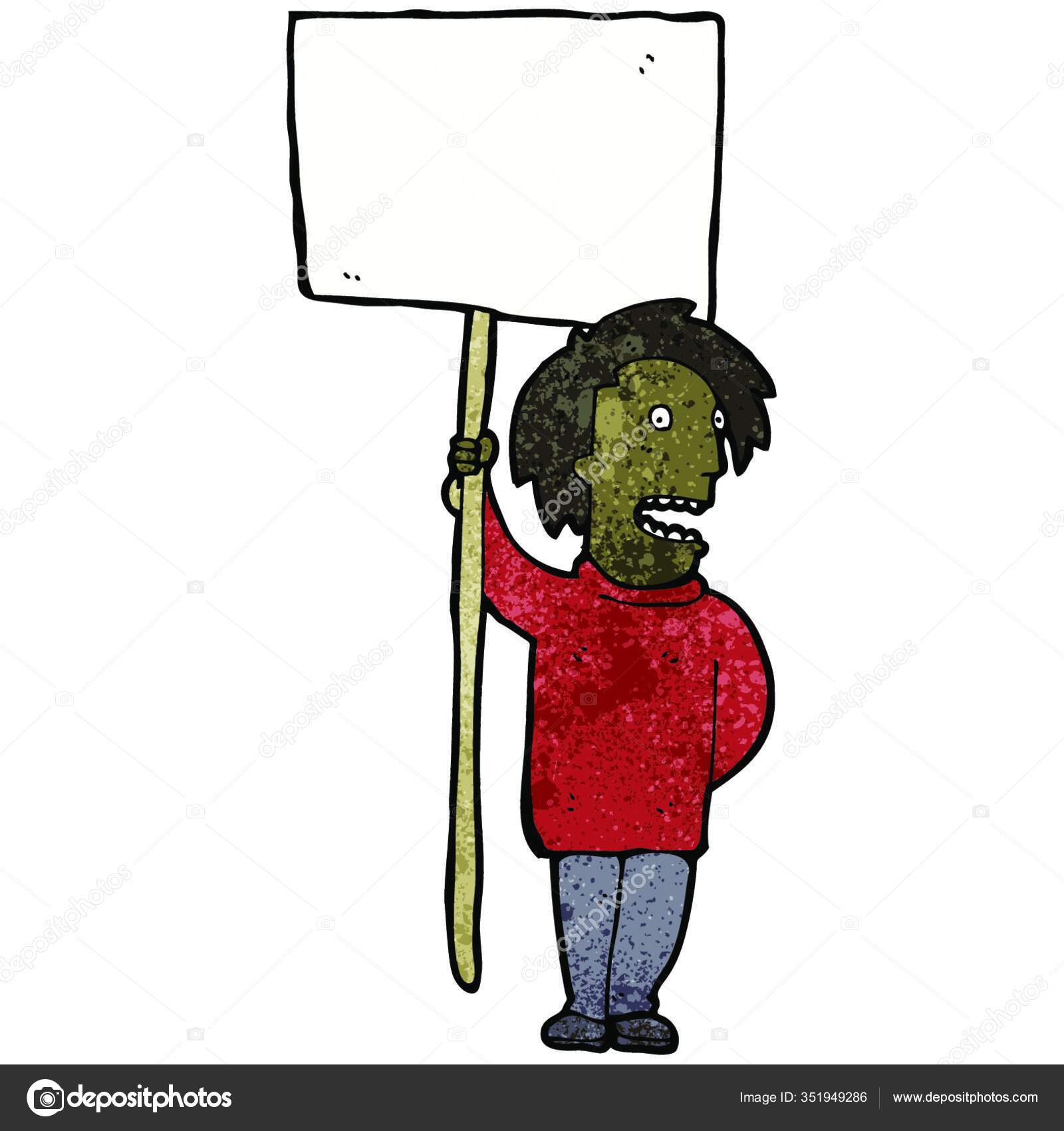 Cartoon Illustration Isolated White Background Stock Vector Image by ...