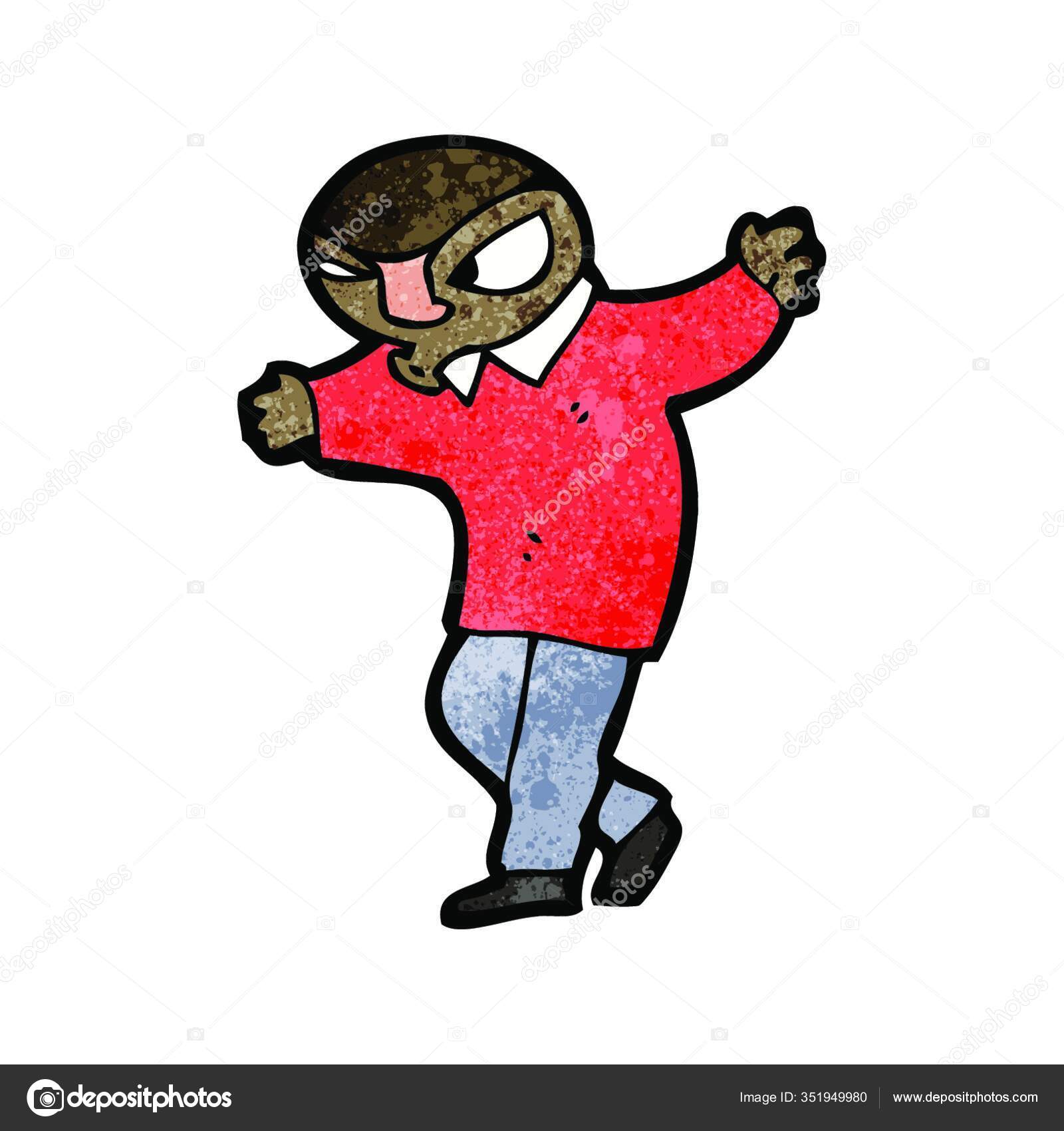 Cartoon Illustration Isolated White Background Stock Vector Image by ...