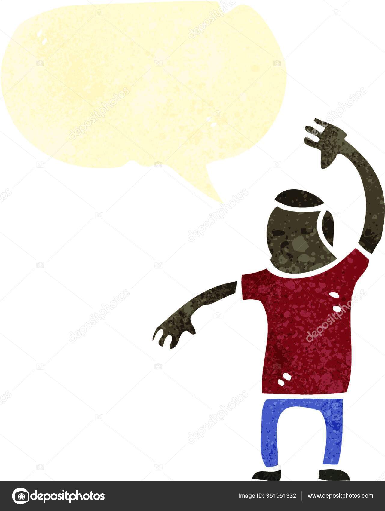 Cartoon Illustration Isolated White Background Stock Vector Image by ...