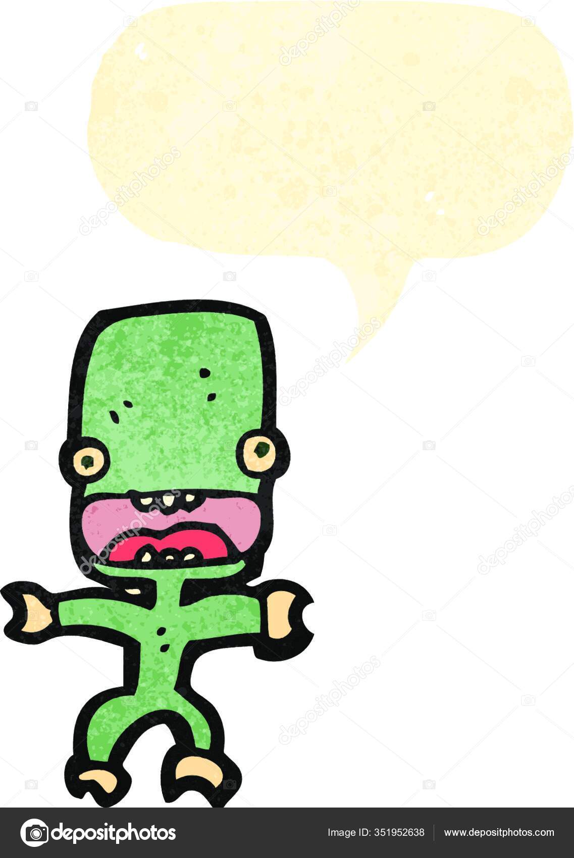 Cartoon Illustration Isolated White Background Stock Vector Image by ...