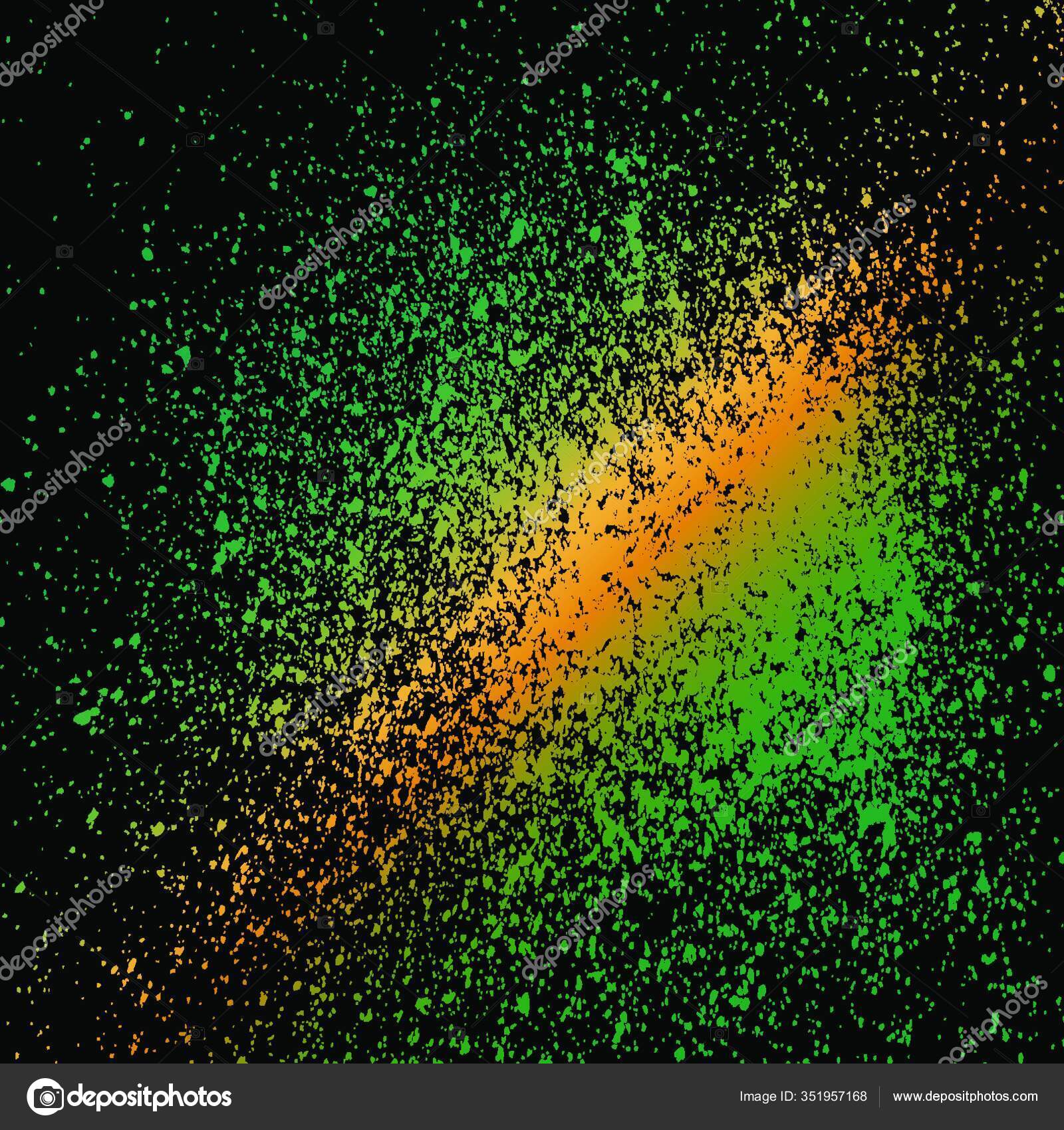 Neon Paint Splatter Background