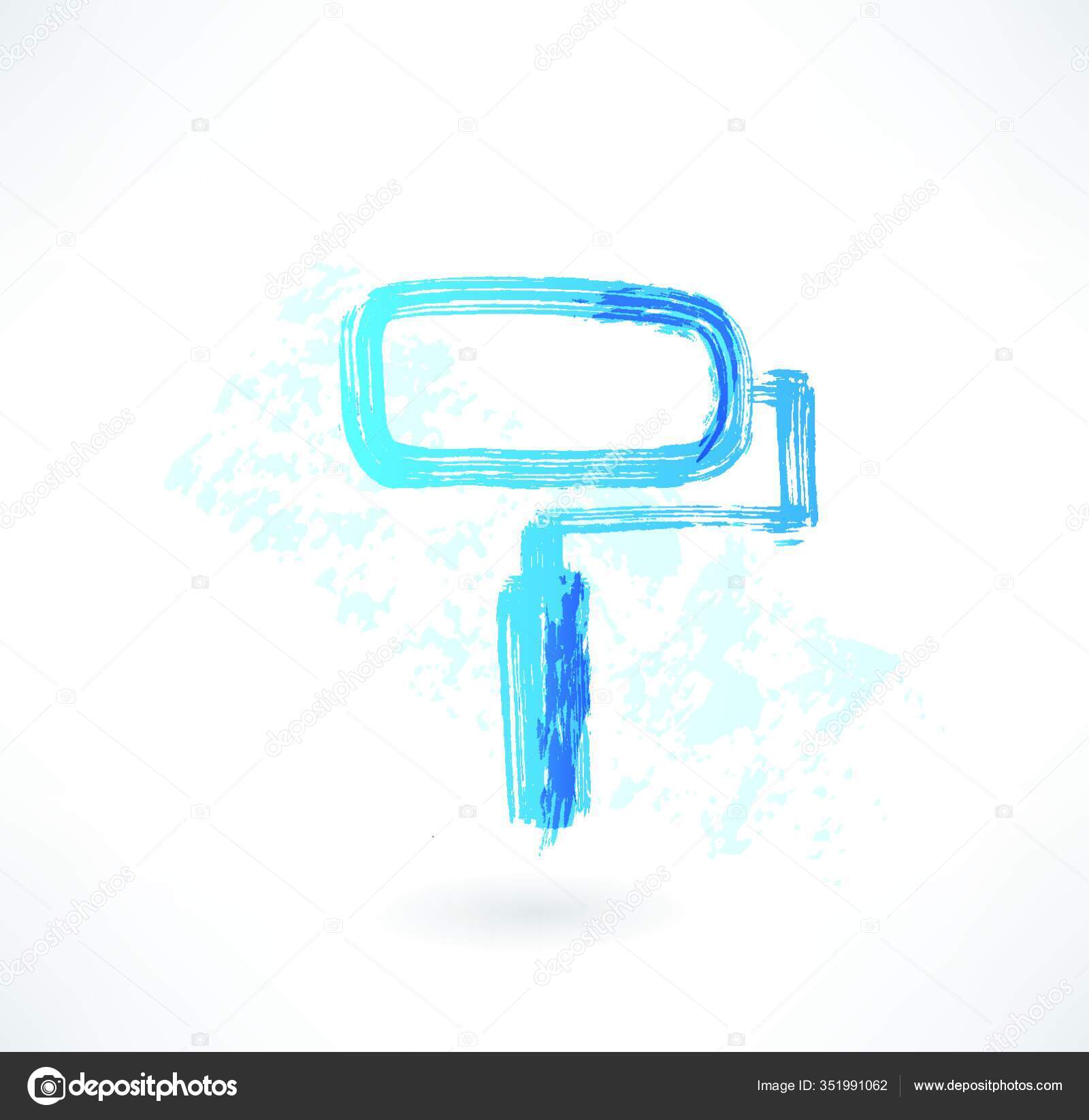 Vector Icon Isolated White Background Stock Vector by ...