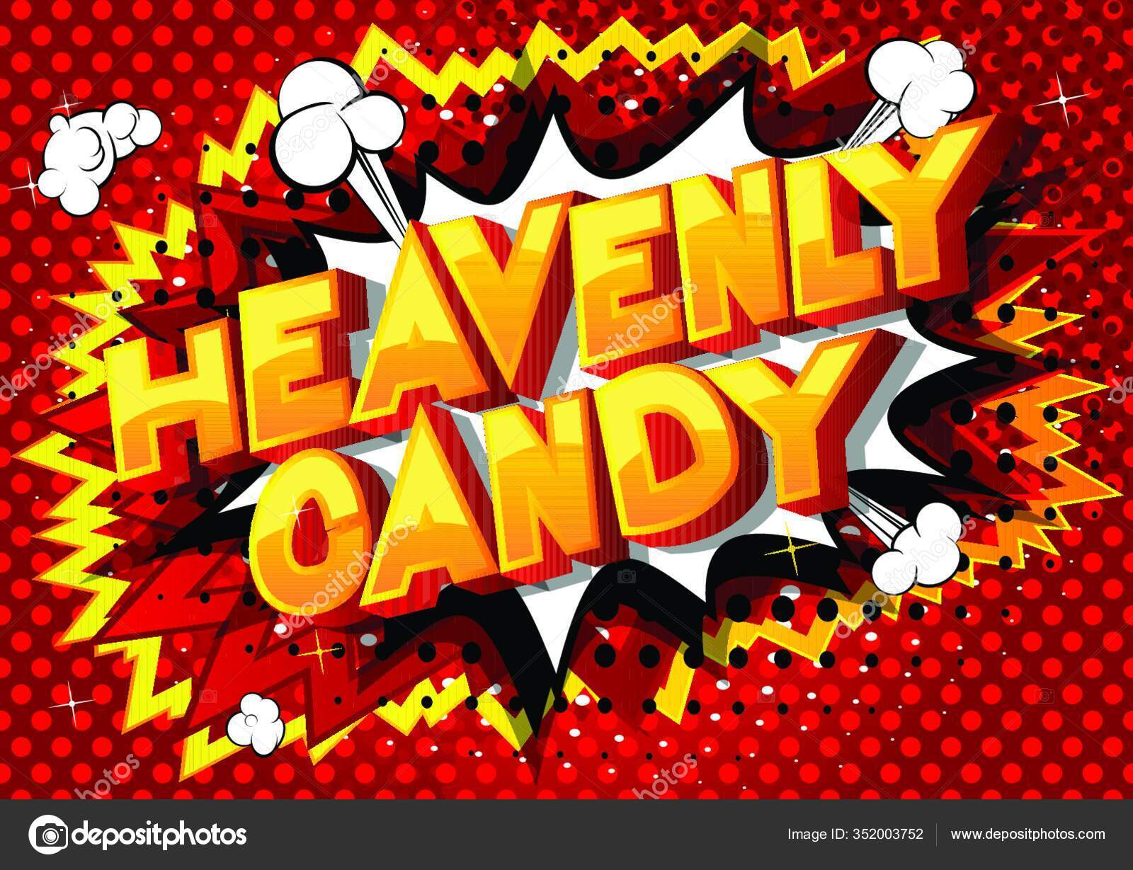 Vector Illustrated Comic Book Style Phrase Abstract Background Stock ...