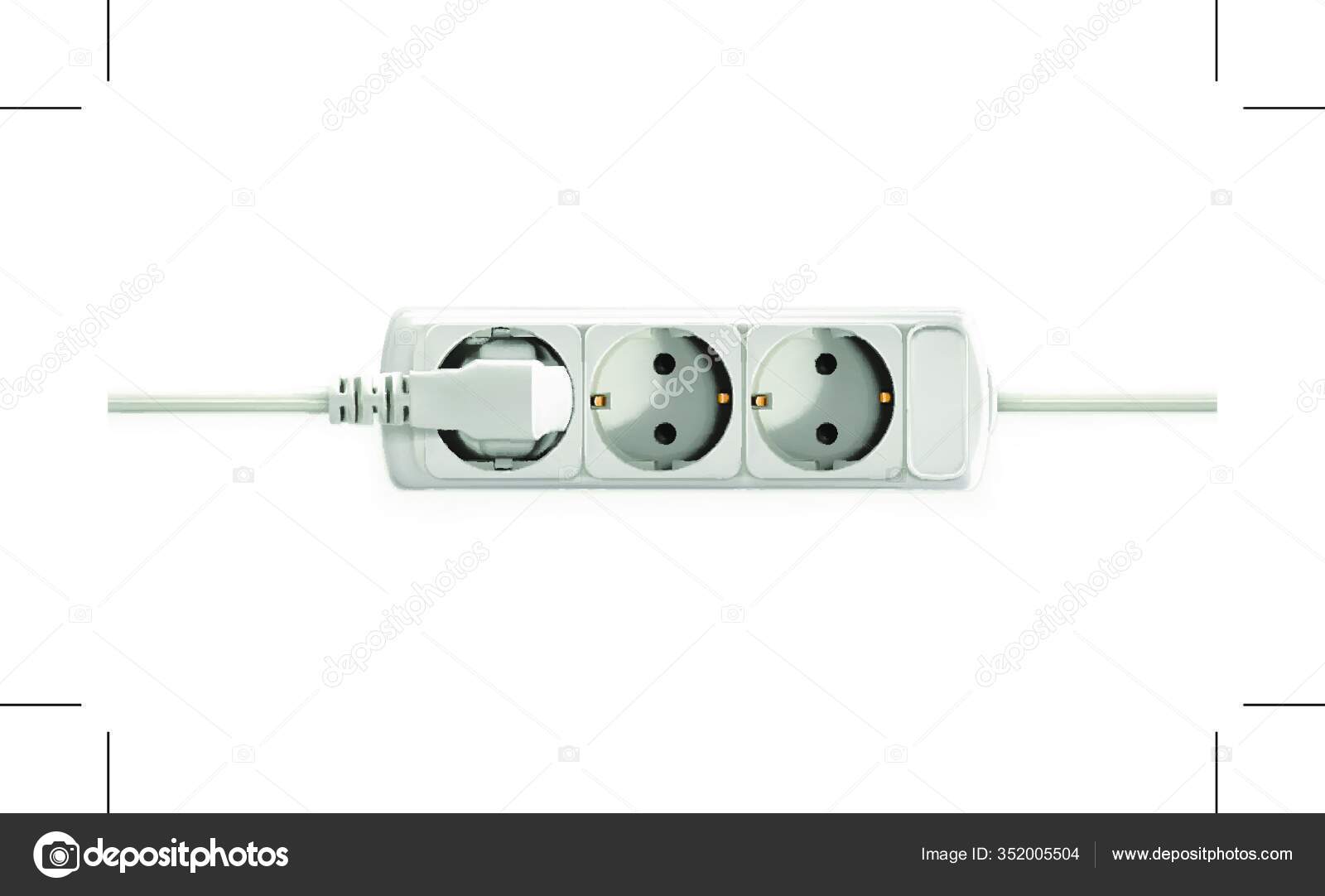 Conector Eléctrico Objeto Vectorial Vector de stock #352005504 de ...