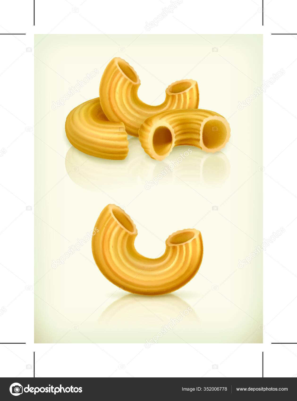 Pasta Background Food Concept Stock Vector Image by ©PantherMediaSeller ...