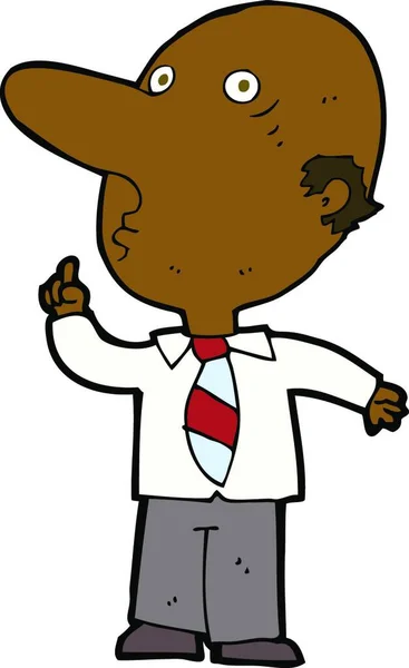 Cartoon Man Making Camp Gesture Stock Vector Image by ...