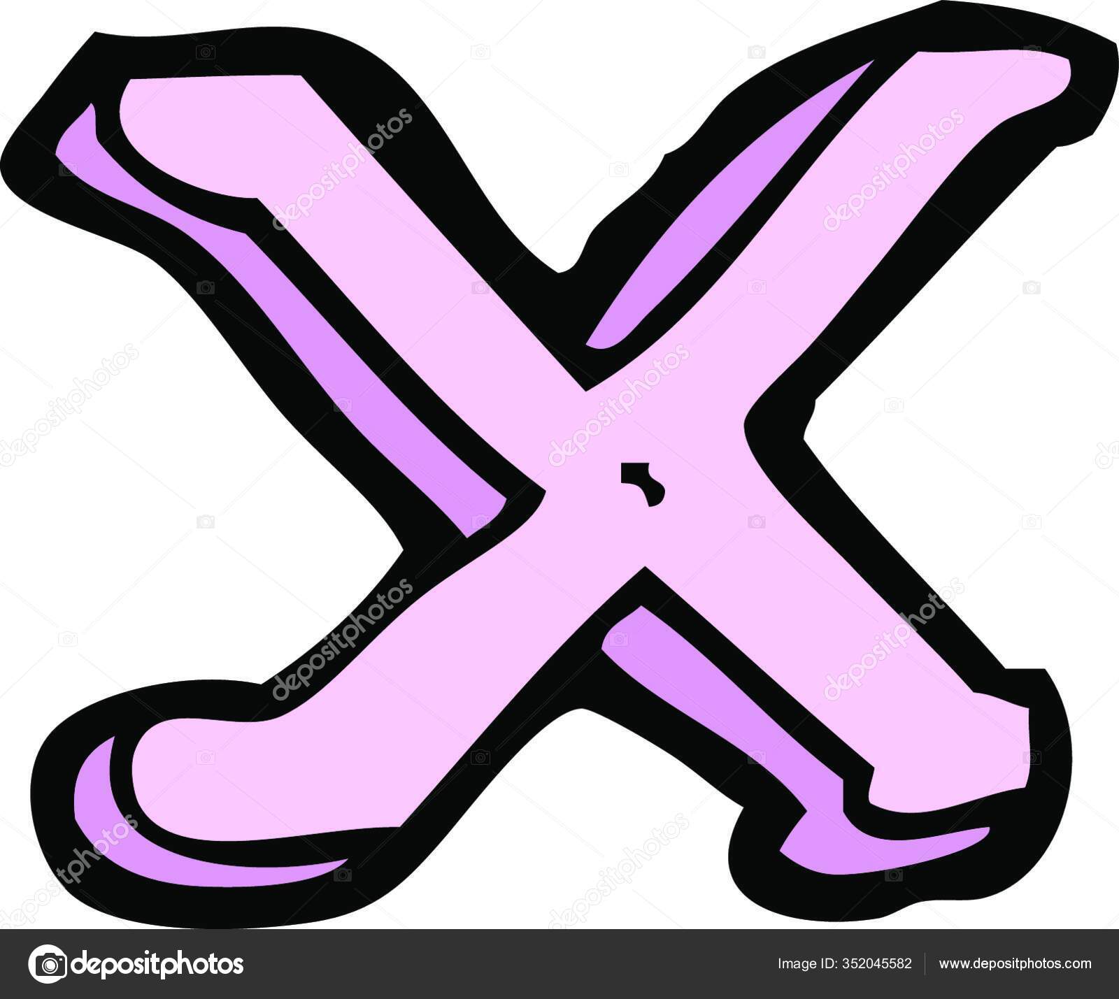 Animated Letter X