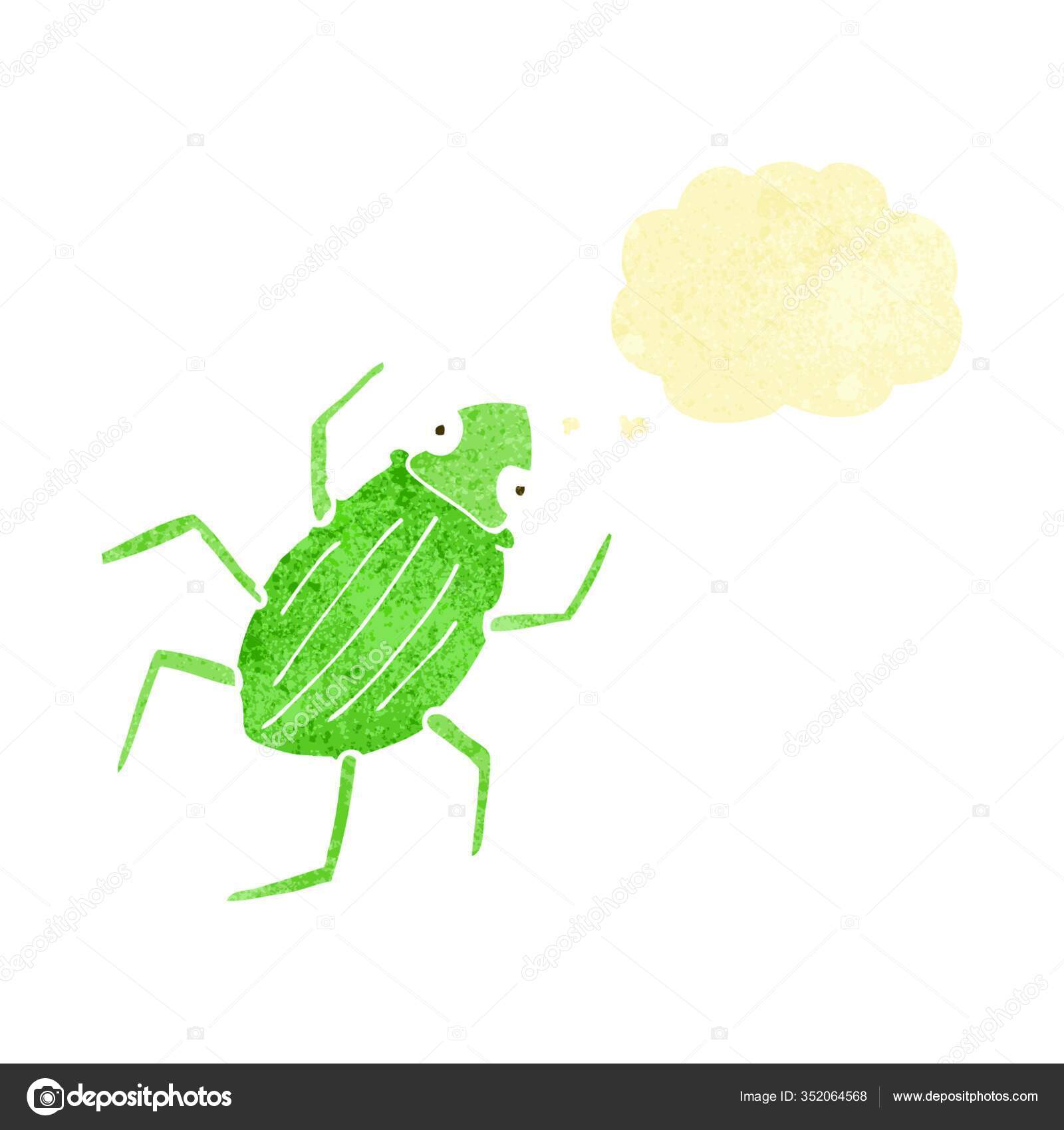 Cartoon Bug Thought Bubble Stock Vector Image by ©PantherMediaSeller ...
