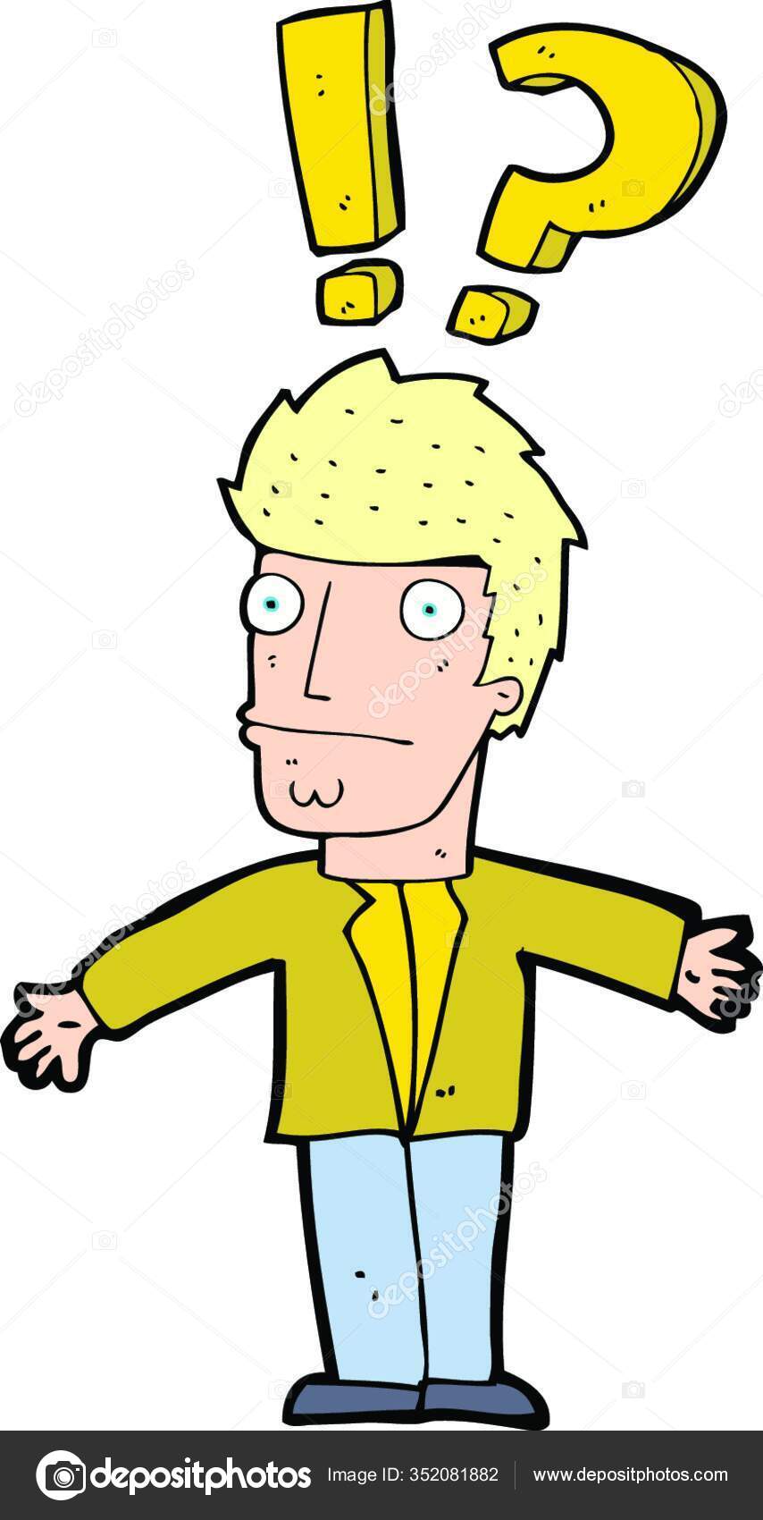 Confused Man Animation