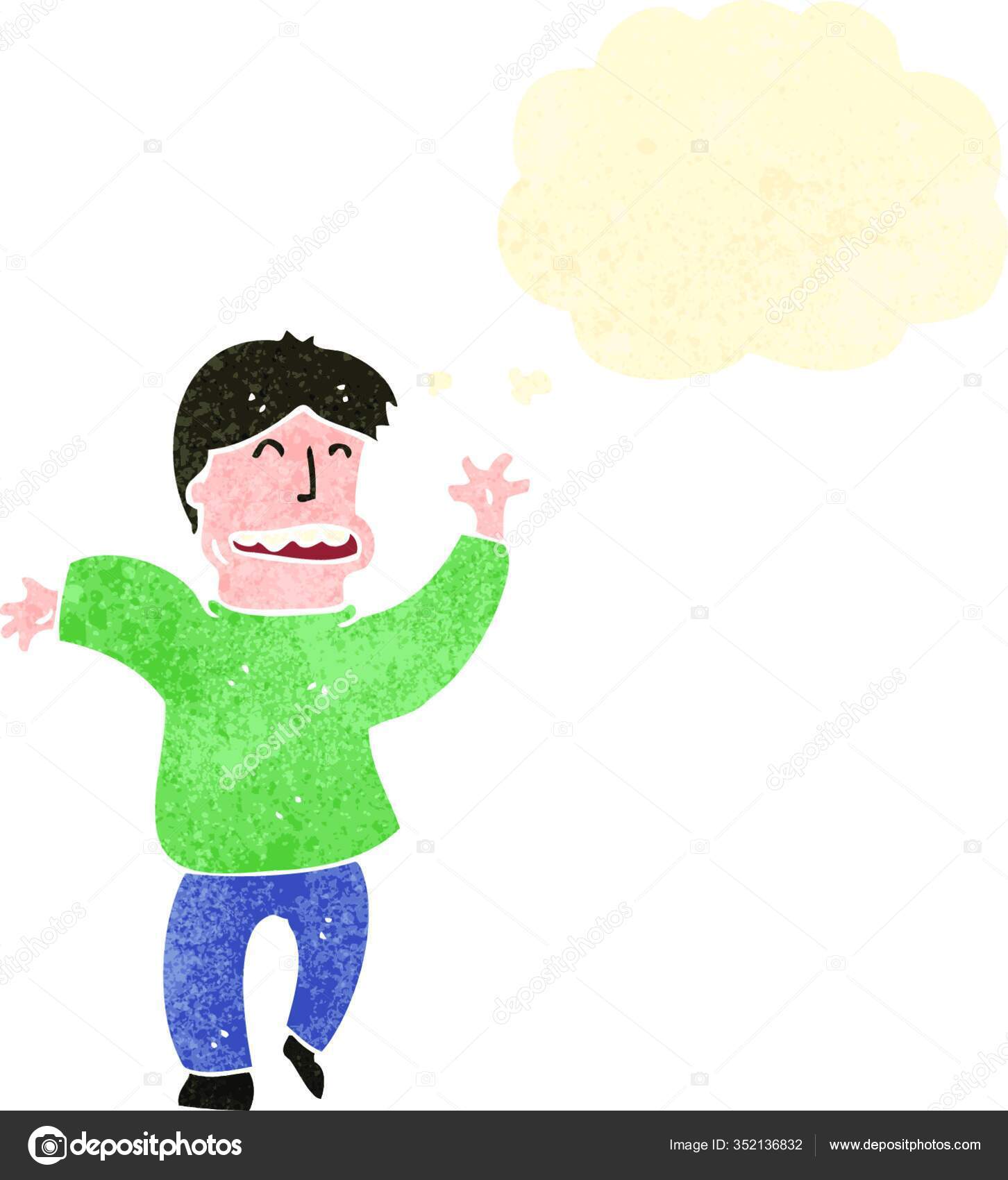 Retro Cartoon Texture Isolated White Stock Vector by ...