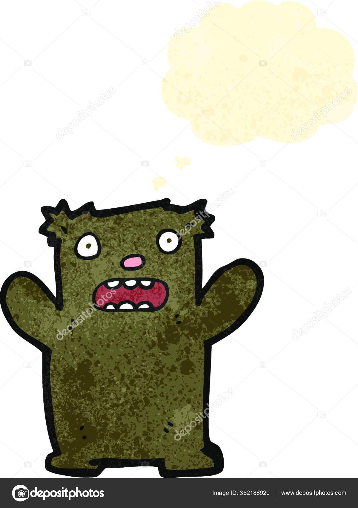 Retro Cartoon Texture Isolated White Stock Vector by ...