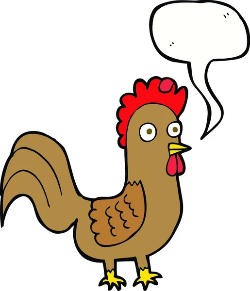 Cartoon Crazy Chickens