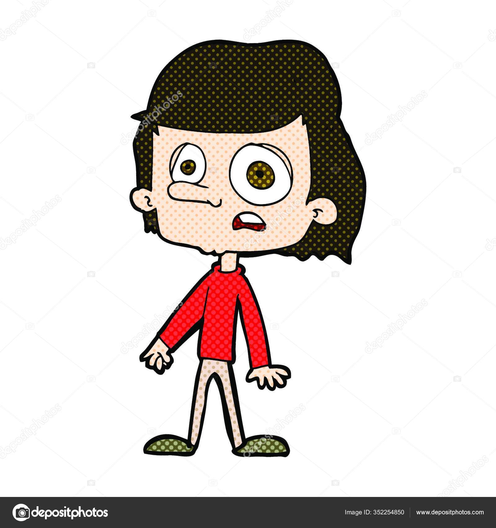 Preocupado Caricatura