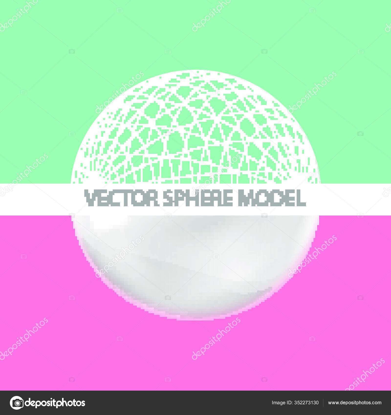 Esfera Elementos Diseño Ilustración Vectorial Vector de stock por ...