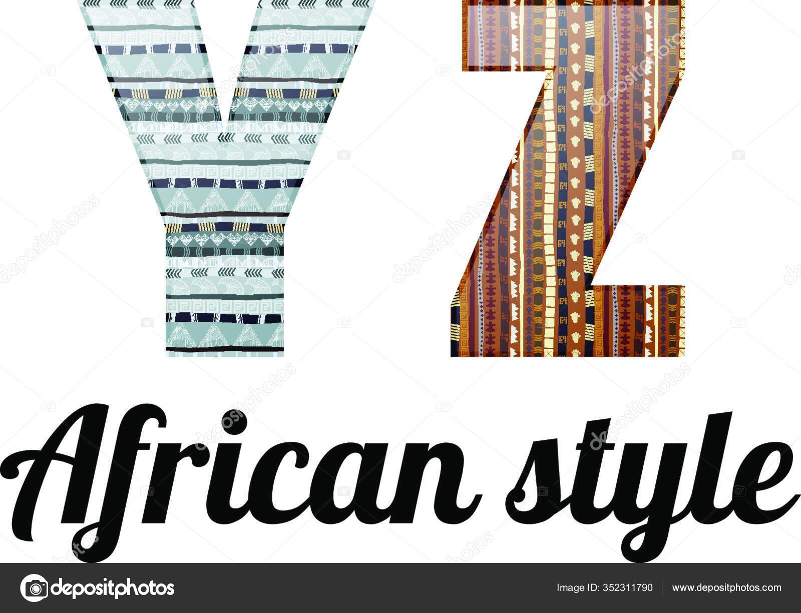 Alphabet Letters Abc Style Stock Vector by ©PantherMediaSeller 352311790