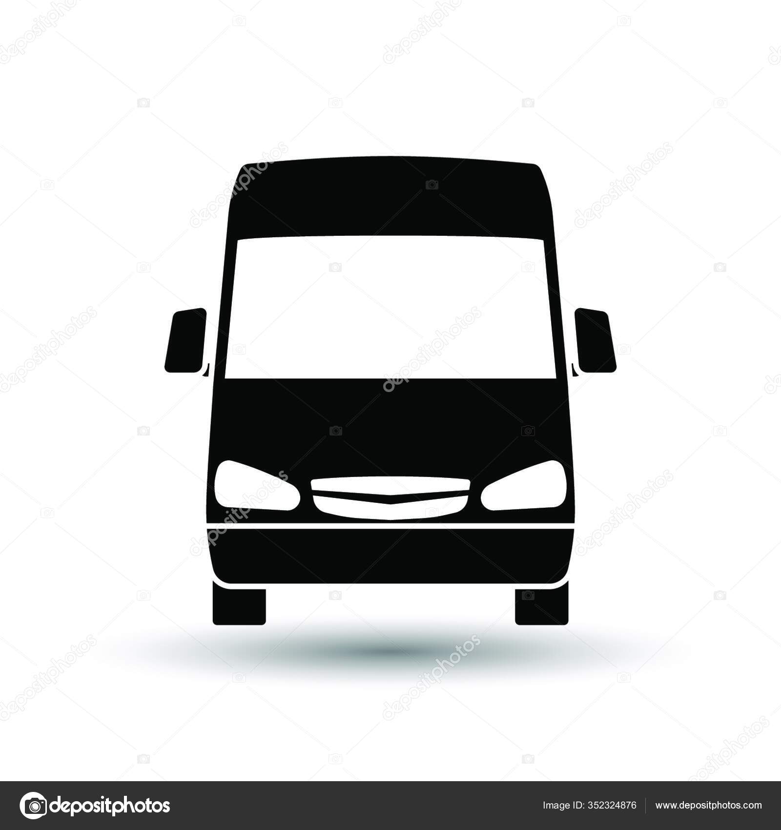 아이콘 전면보기 그림자가있는 배경에 일러스트레이션 스톡 벡터 - ©PantherMediaSeller 352324876