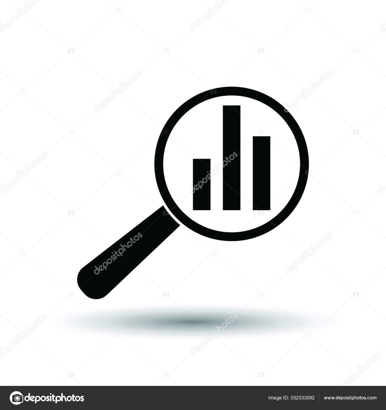 Analytics Icon Black