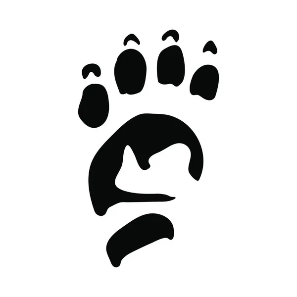 Sasquatch Footprint Vector