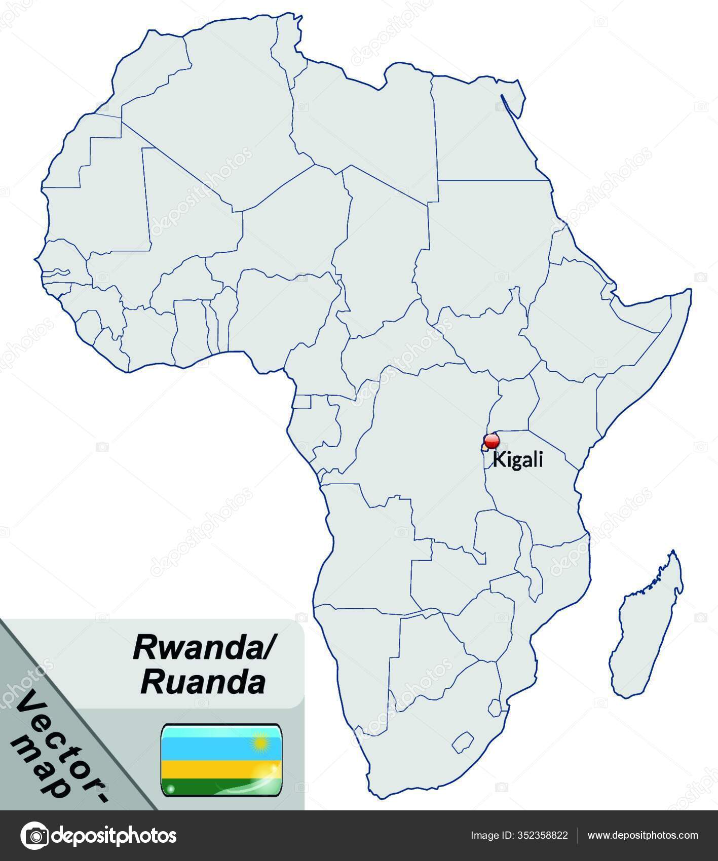 Map Of Rwanda Africa Rwanda Climate Map Map Of Rwanda Climate