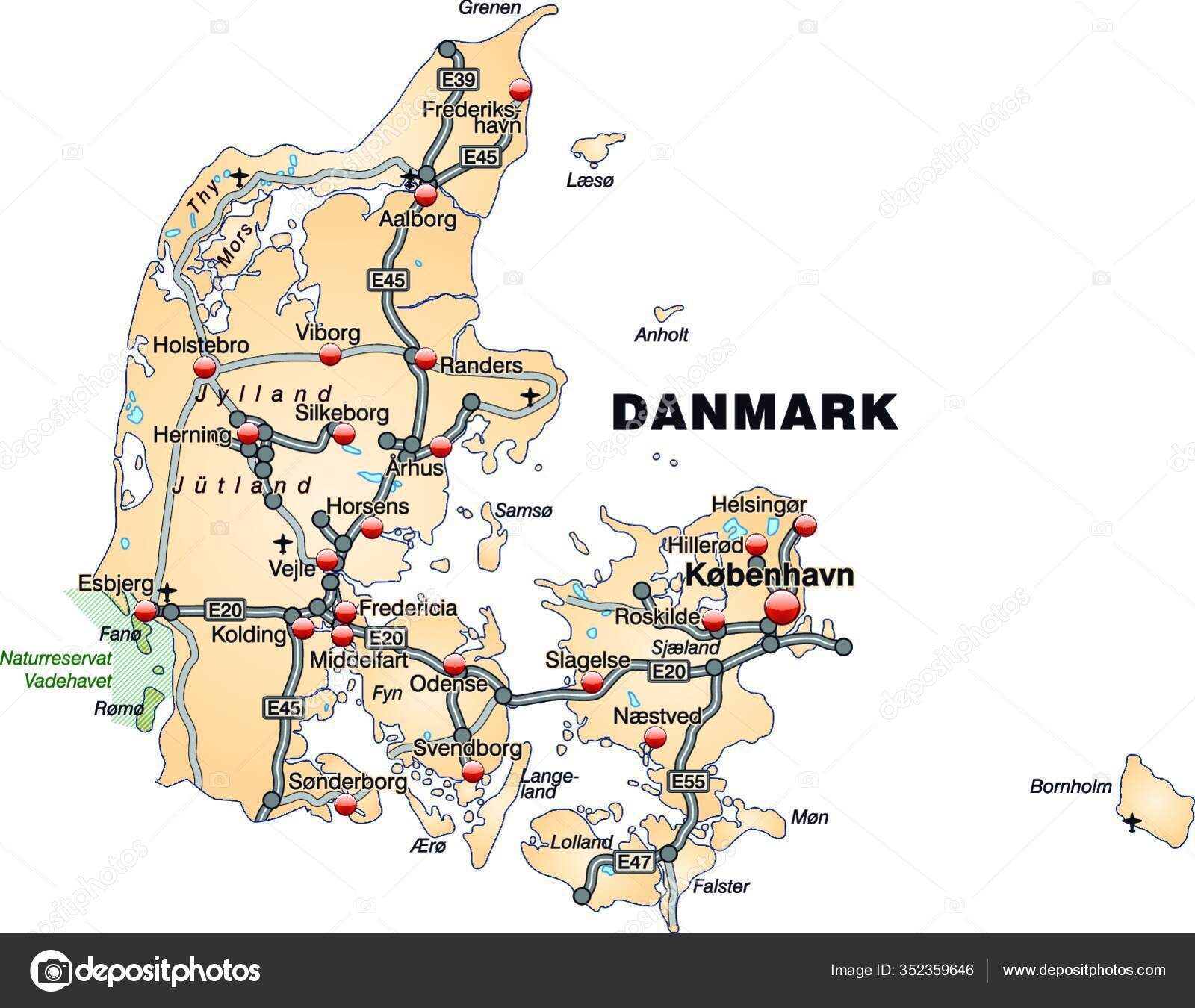 Vector Illustration Map Atlas Stock Vector by ©PantherMediaSeller 352359646