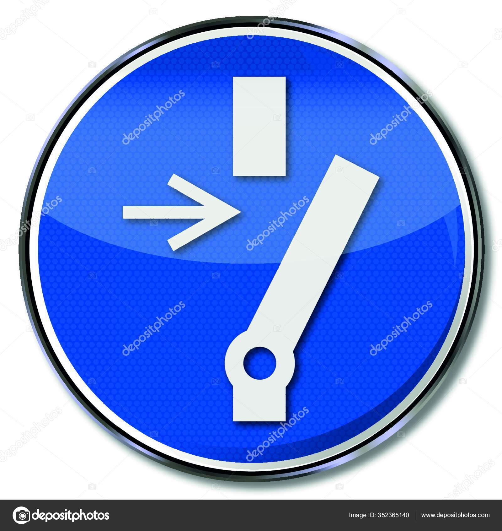 Unlock Gebotszeichen Maintenance Repair Stock Vector by ...