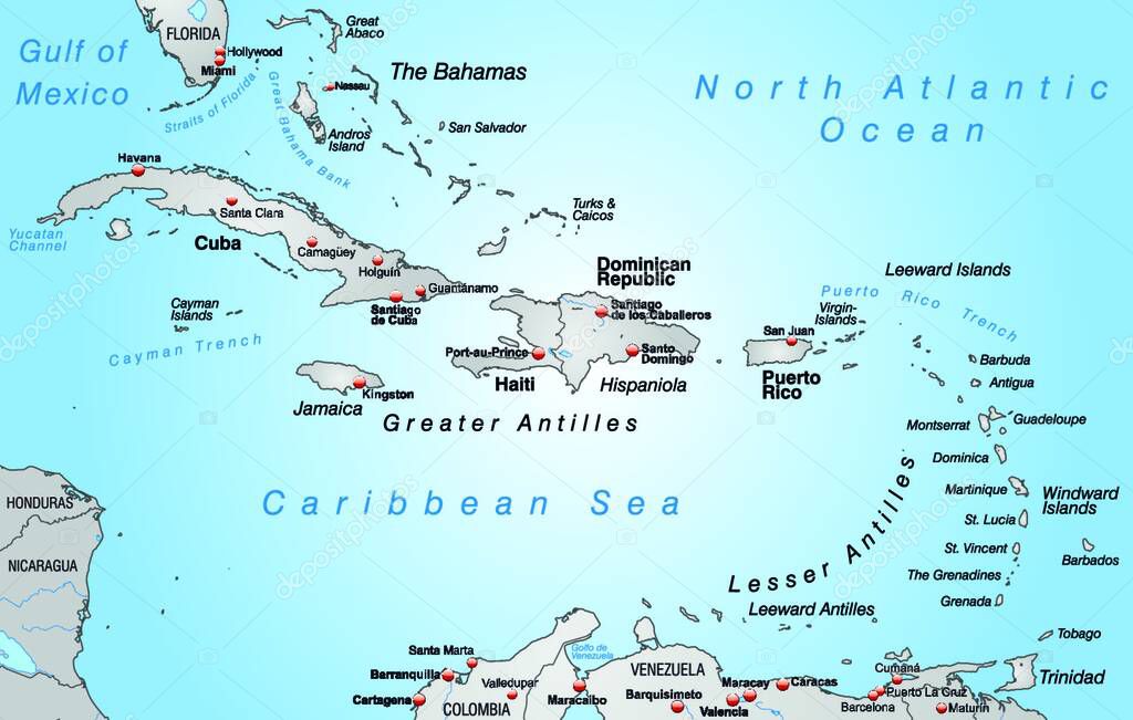 ilustración vectorial en el mapa en atlas 2025