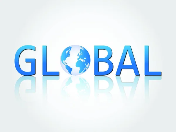 Modelo global imágenes de stock de arte vectorial | Depositphotos