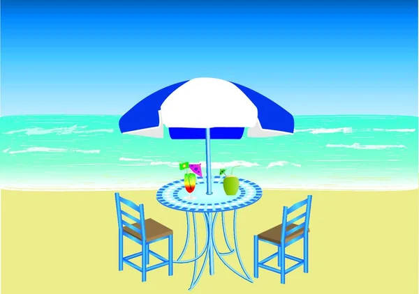Beach background vector Stock Vector Image by ©Danussa #11674600