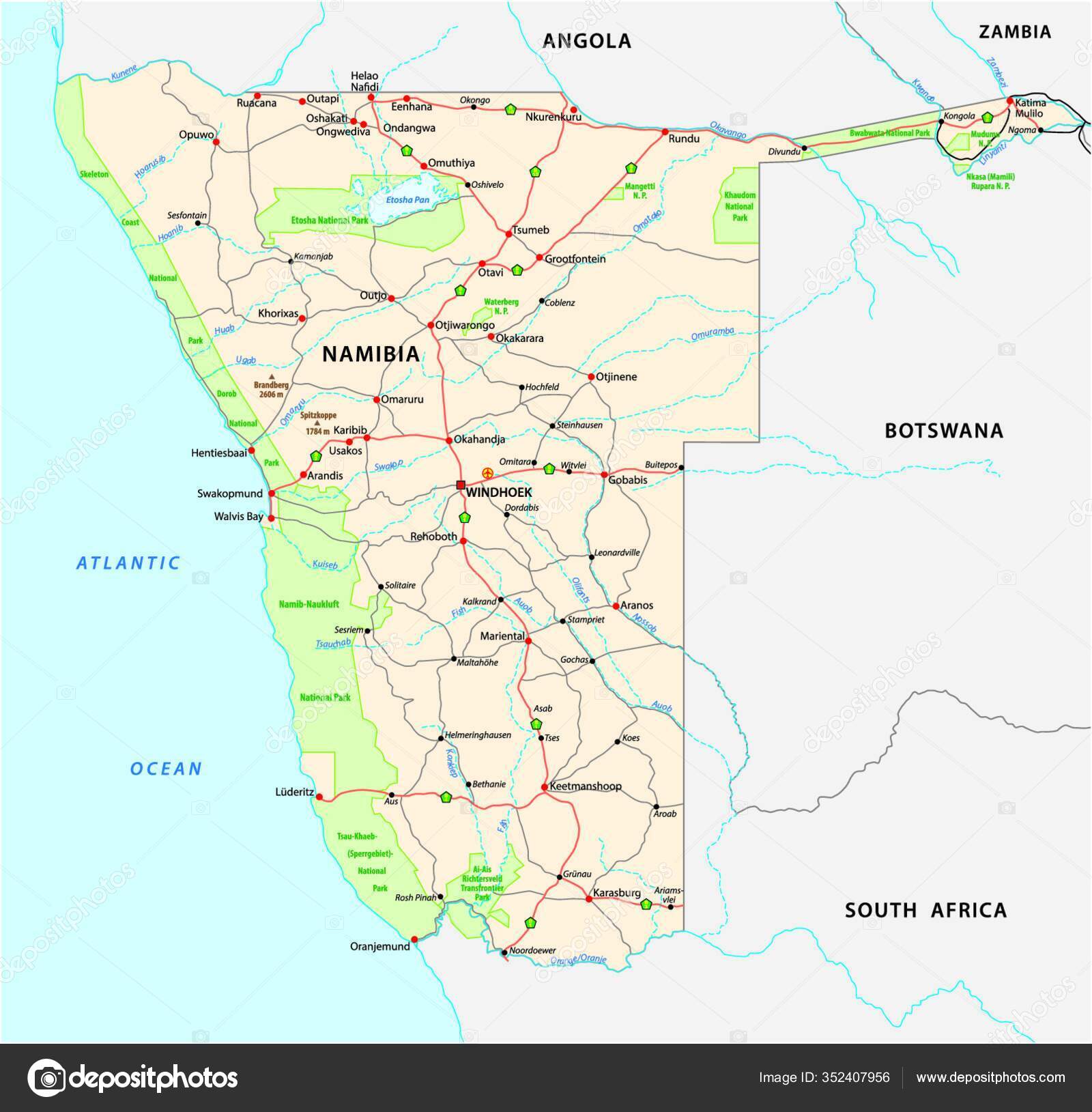 Mapas De Carreteras Estatales Imprimibles