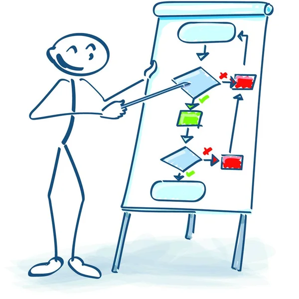 Stick Figures March Demonstration Hold Signs Air Stock Vector Image by ...