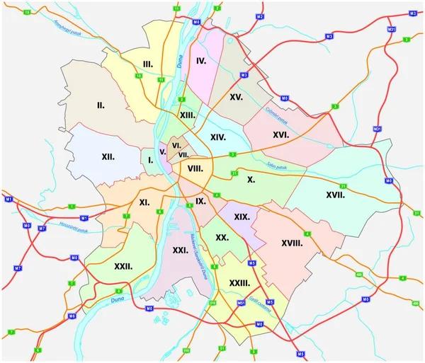 100,000 Budapest mapa Vector Images | Depositphotos