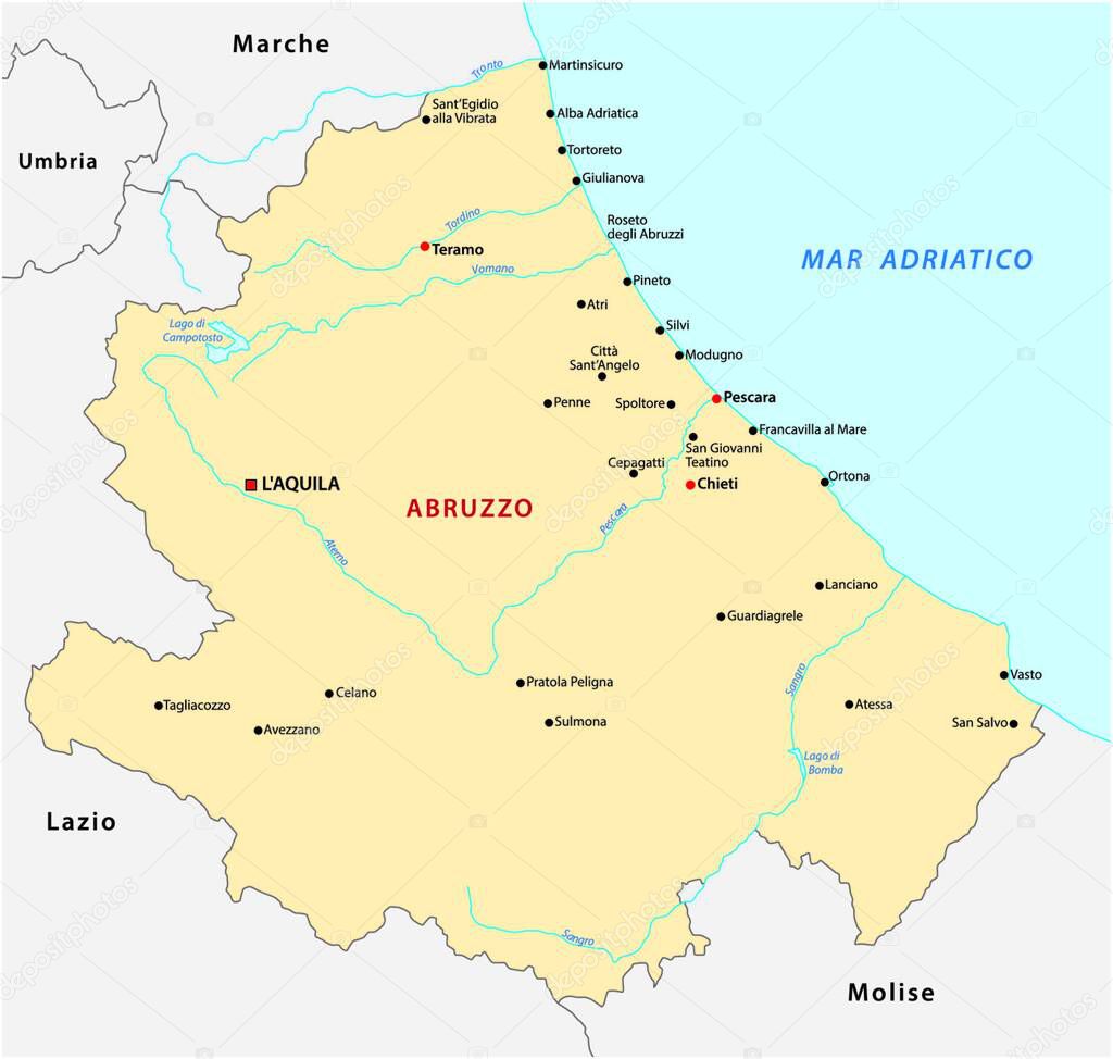 Mapa Fisico De Abruzos Pa Italia Amazon.com: Mapa Político De Italia,