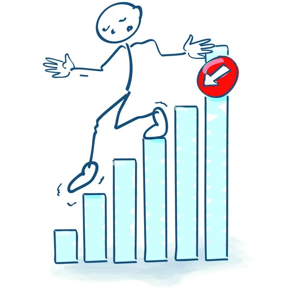 Stick Figure Flip Chart Goes Stock Vector by ©PantherMediaSeller 352402330