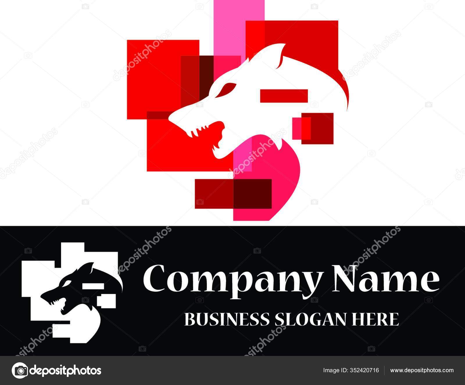 Wolf Virtual Pixel Logo Stock Vector Image by ©PantherMediaSeller ...