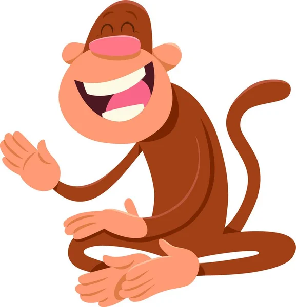 Funny little monkey Stock Vector Image by ©Andrey_Makurin #94325438