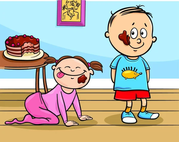 Child glutton Vector Art Stock Images | Depositphotos