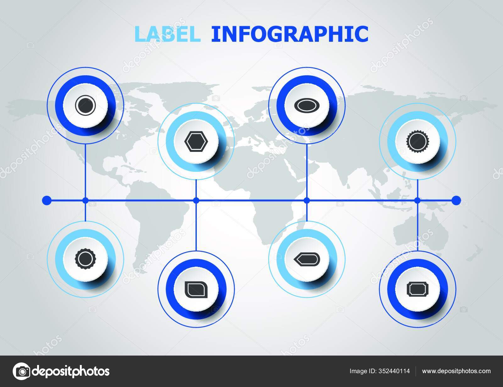 Graphic Icons Template Design Stock Vector Stock Vector by ...