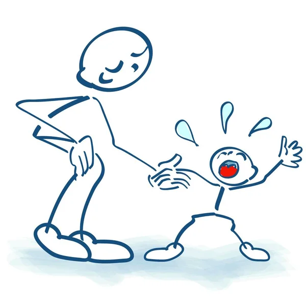 Stick figure afraid Vector Art Stock Images | Depositphotos