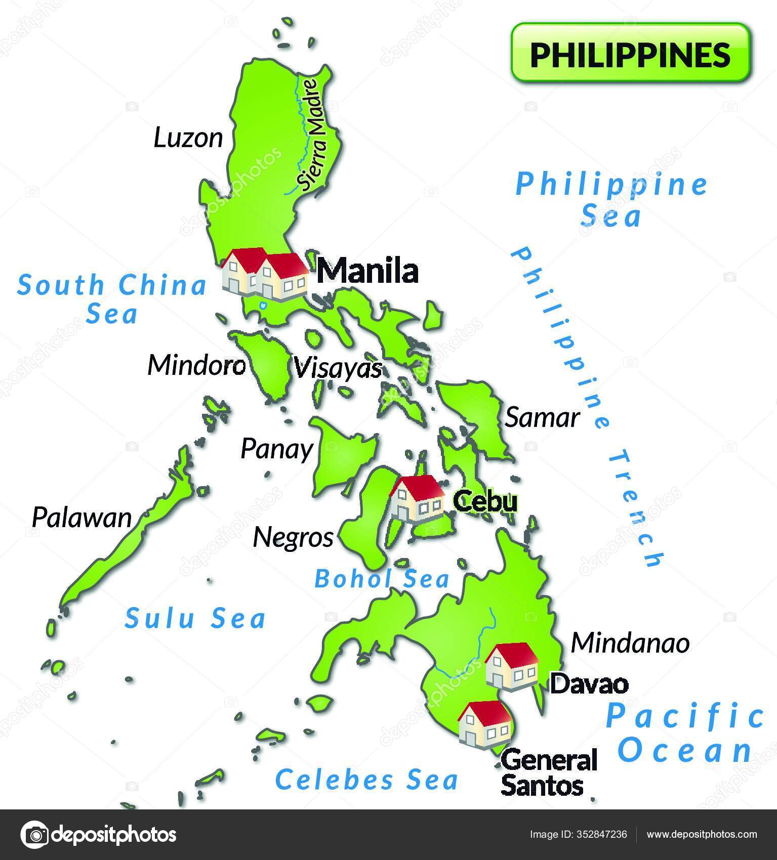 Mapa De Filipinas Y Asia Filipinas – La América Española