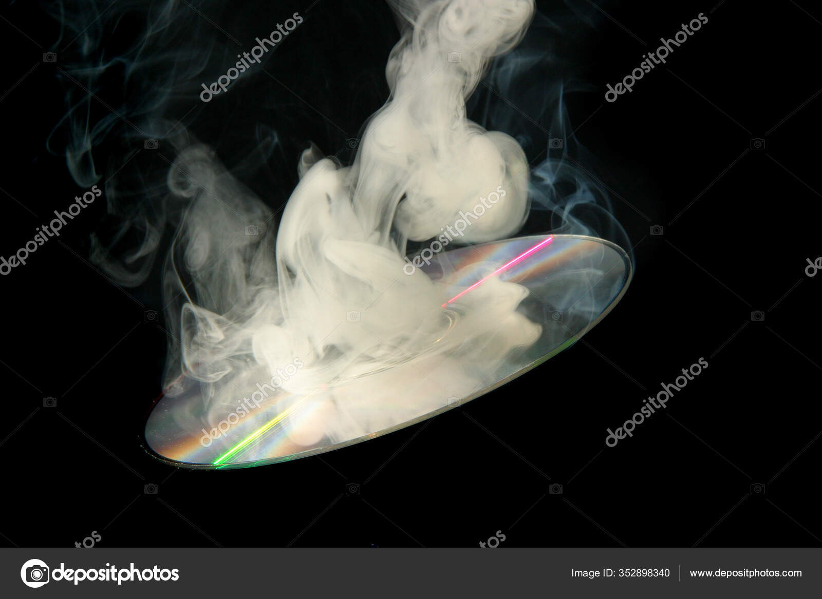 Compact Disc Digital Optical Disc Data Storage — Stock Photo ...