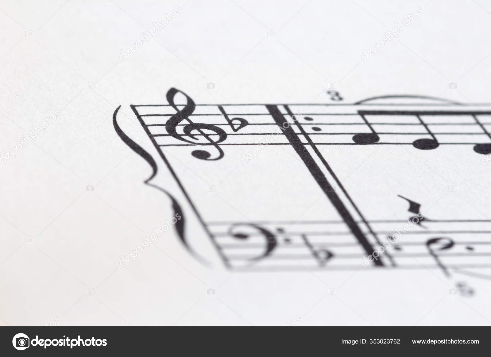 Musical Instrument Treble Clef — Stock Photo © PantherMediaSeller ...