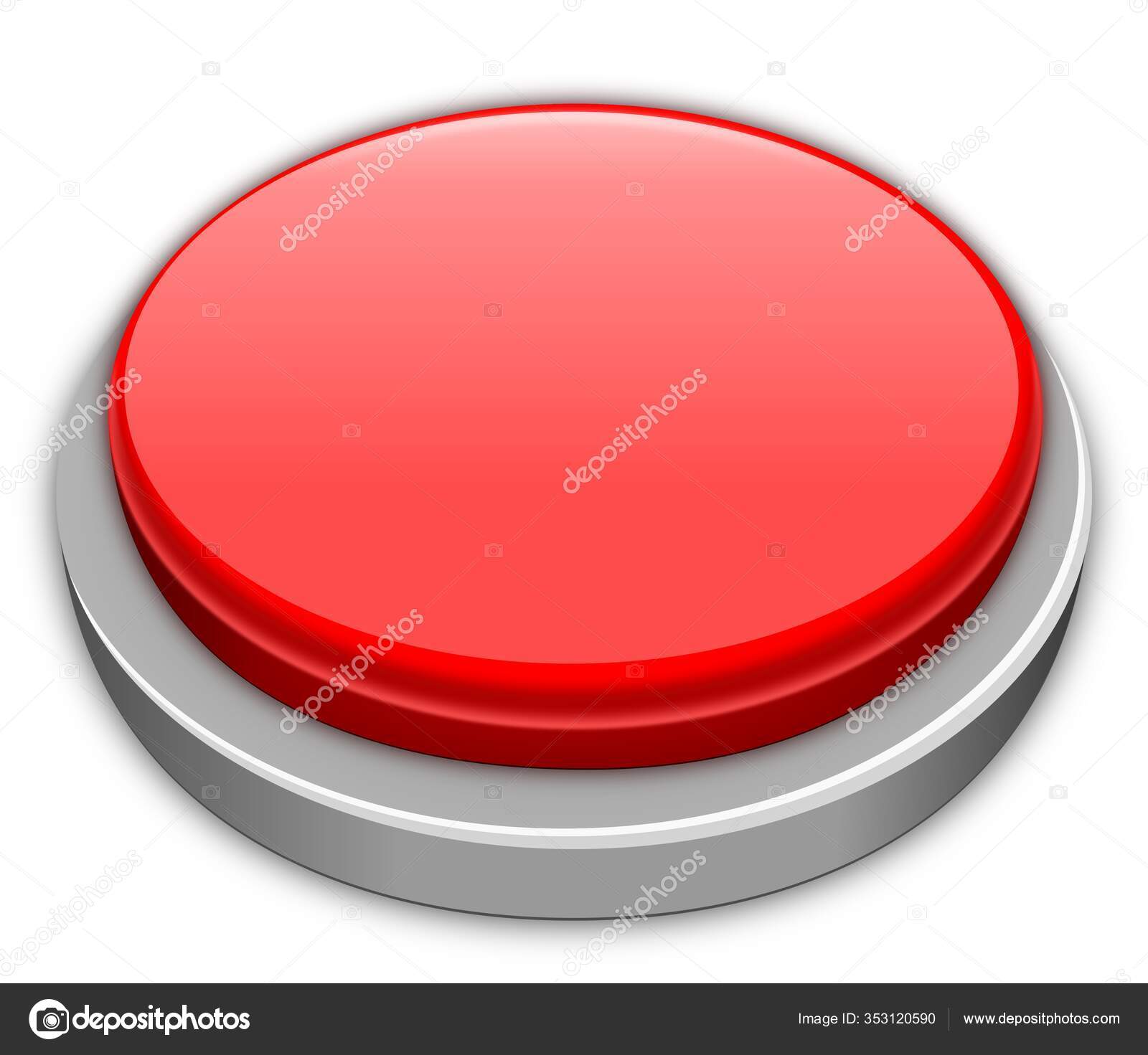 Red Button — Stock Photo © PantherMediaSeller #353120590