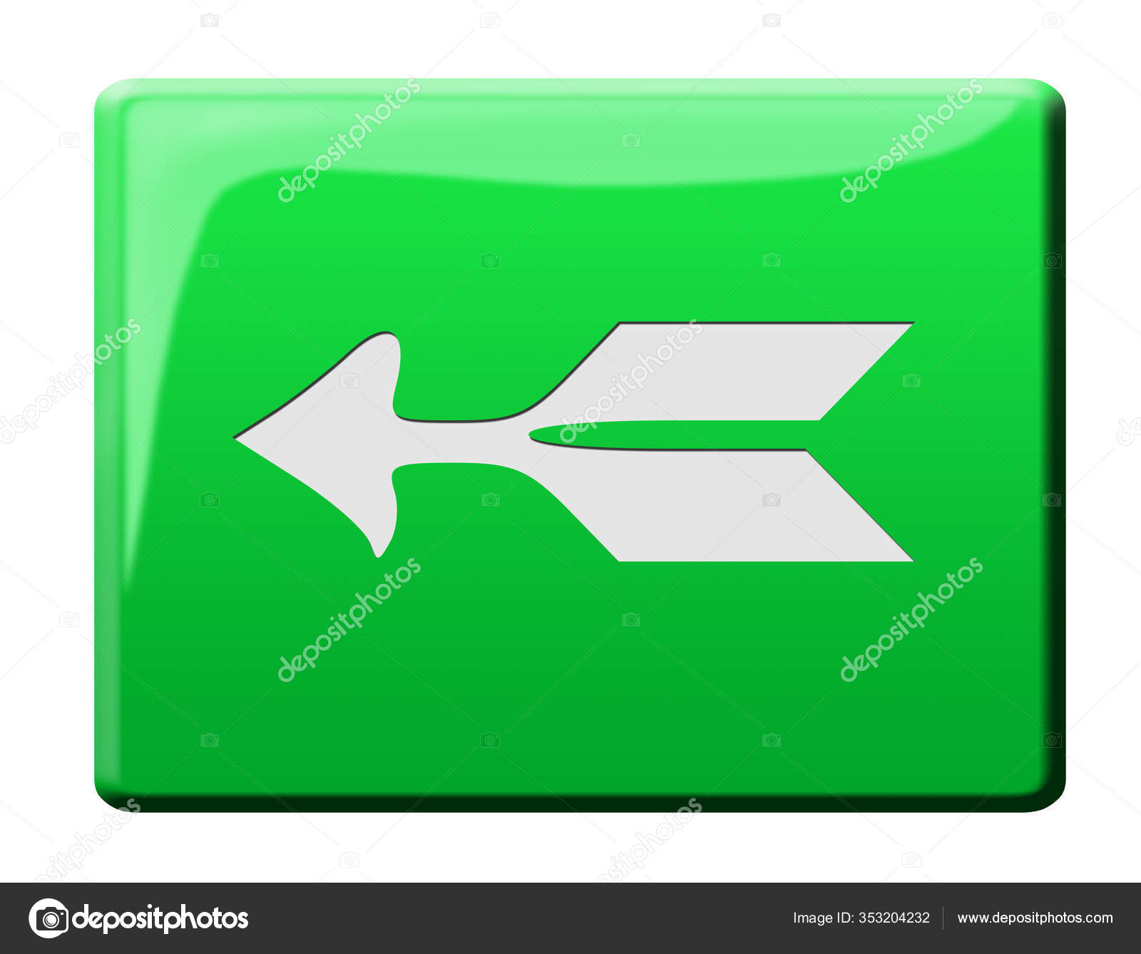 Arrow Sign Button Illustration — Stock Photo © PantherMediaSeller ...
