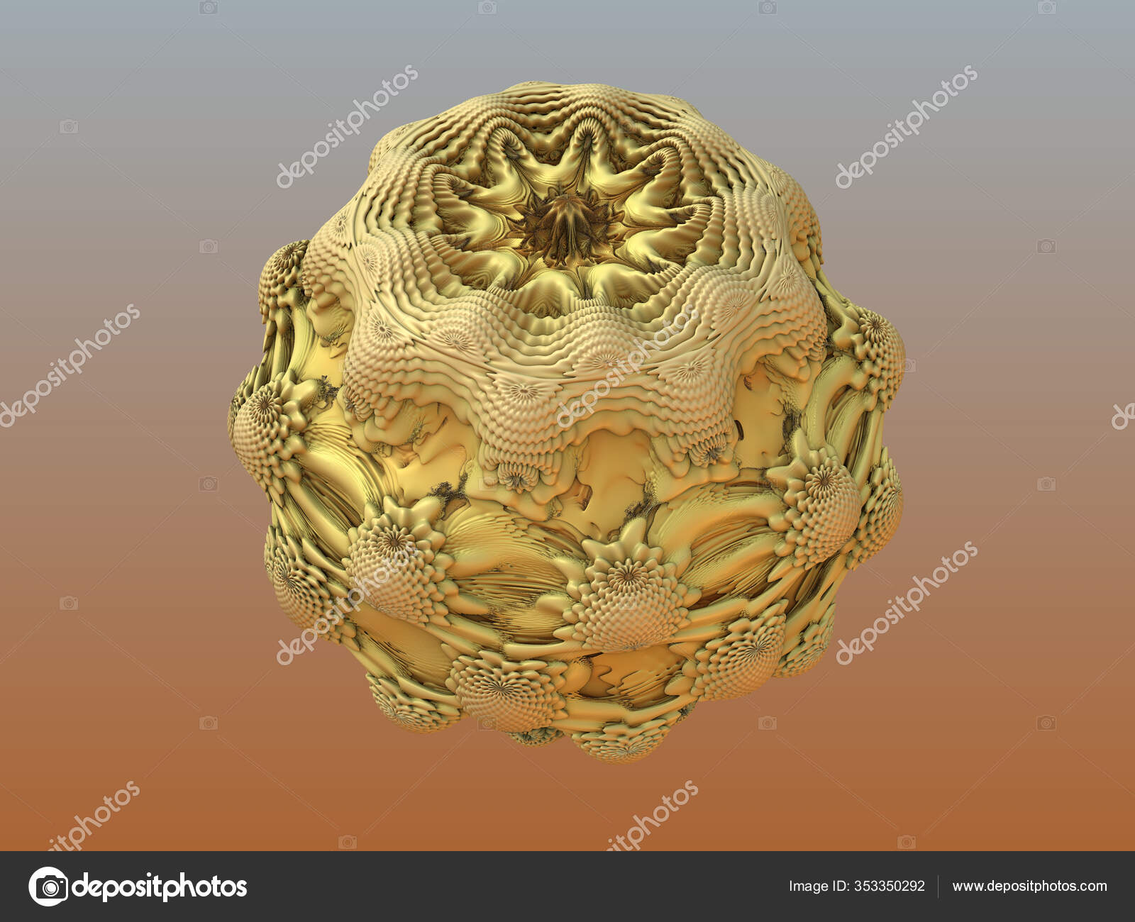 Abstract Render Fractal Background Stock Photo by ©PantherMediaSeller ...