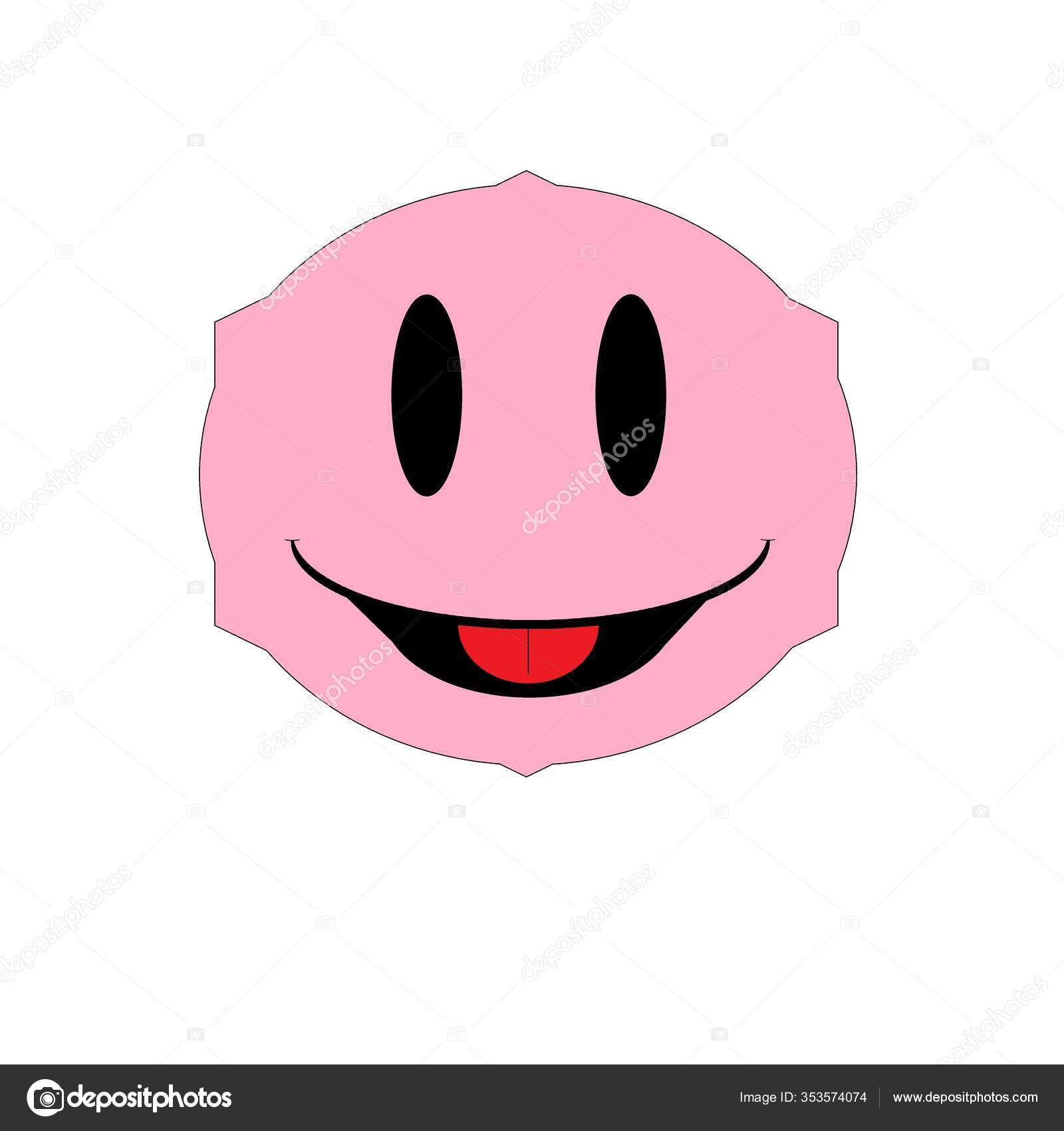 Drawing Abstract Smiley Illustration Stock Illustration by ...